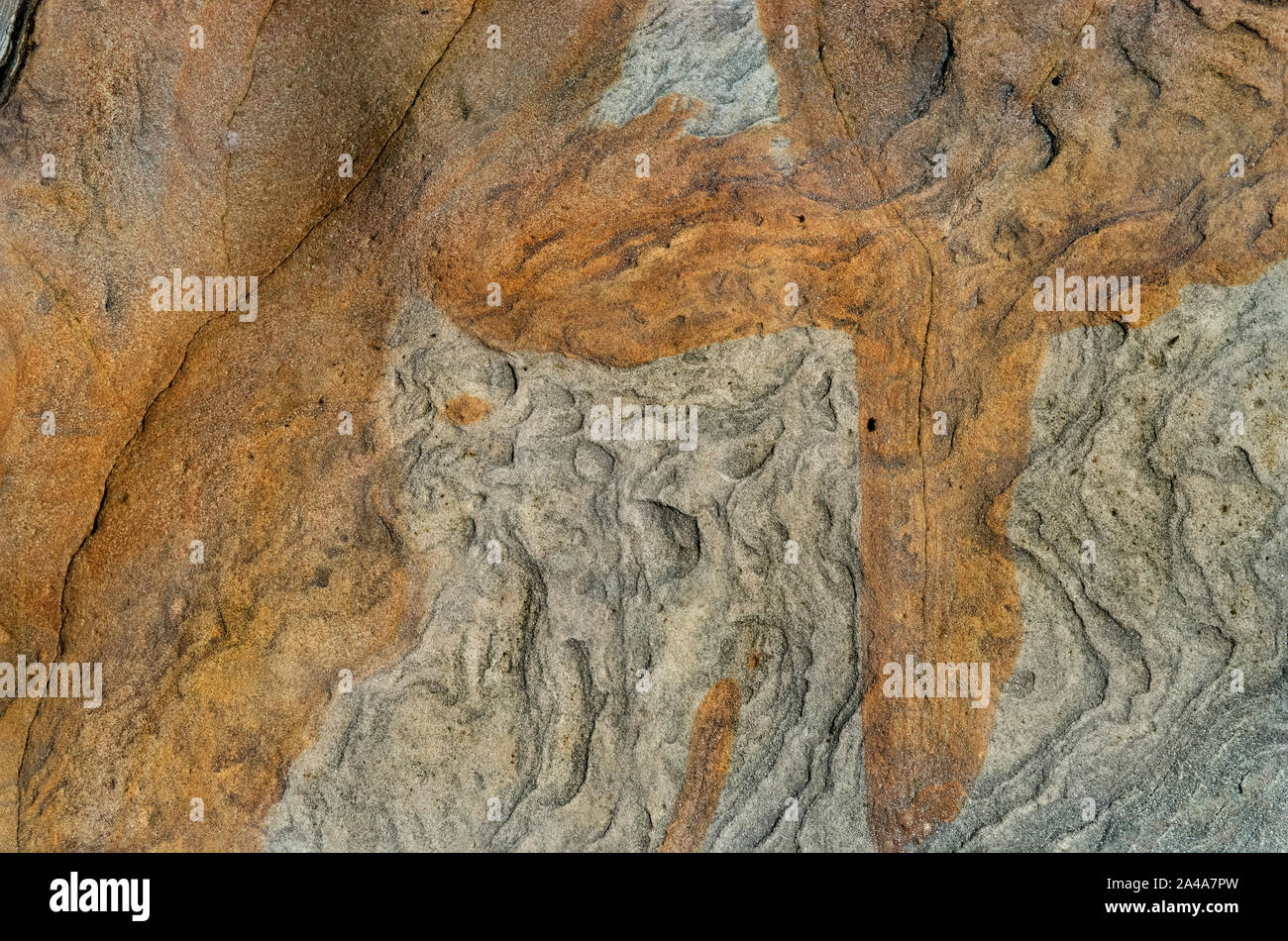 Sedimentary sandstone textured and coloured background Stock Photo - Alamy