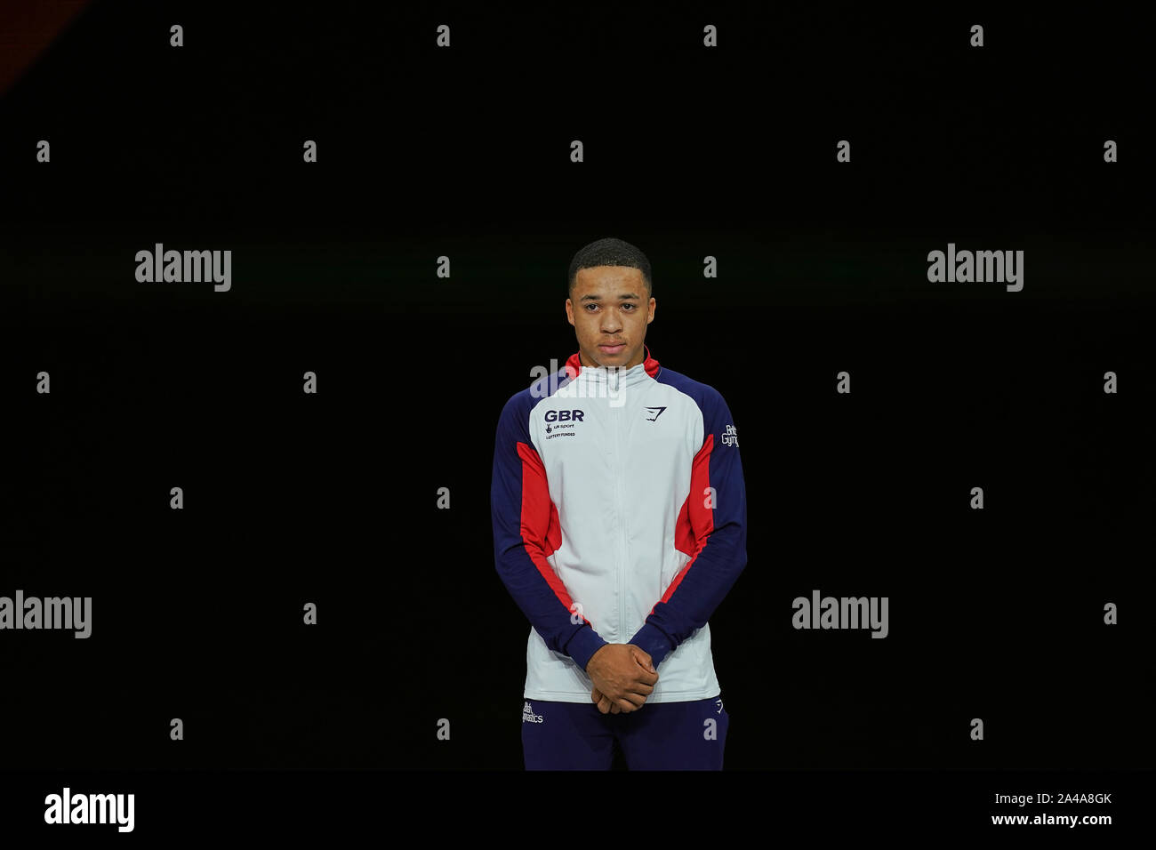 Stuttgart, Germany. 13th Oct, 2019. Joe Fraser of Great Britain while ...