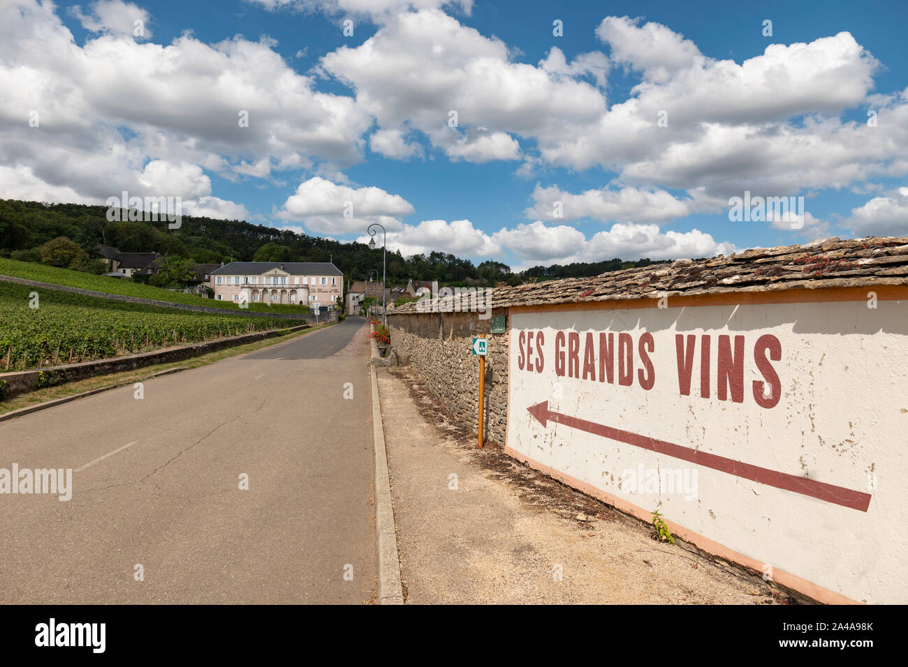 The historic wine estate of Domaine de la Pousse d'Or, Volnay, Burgundy ...