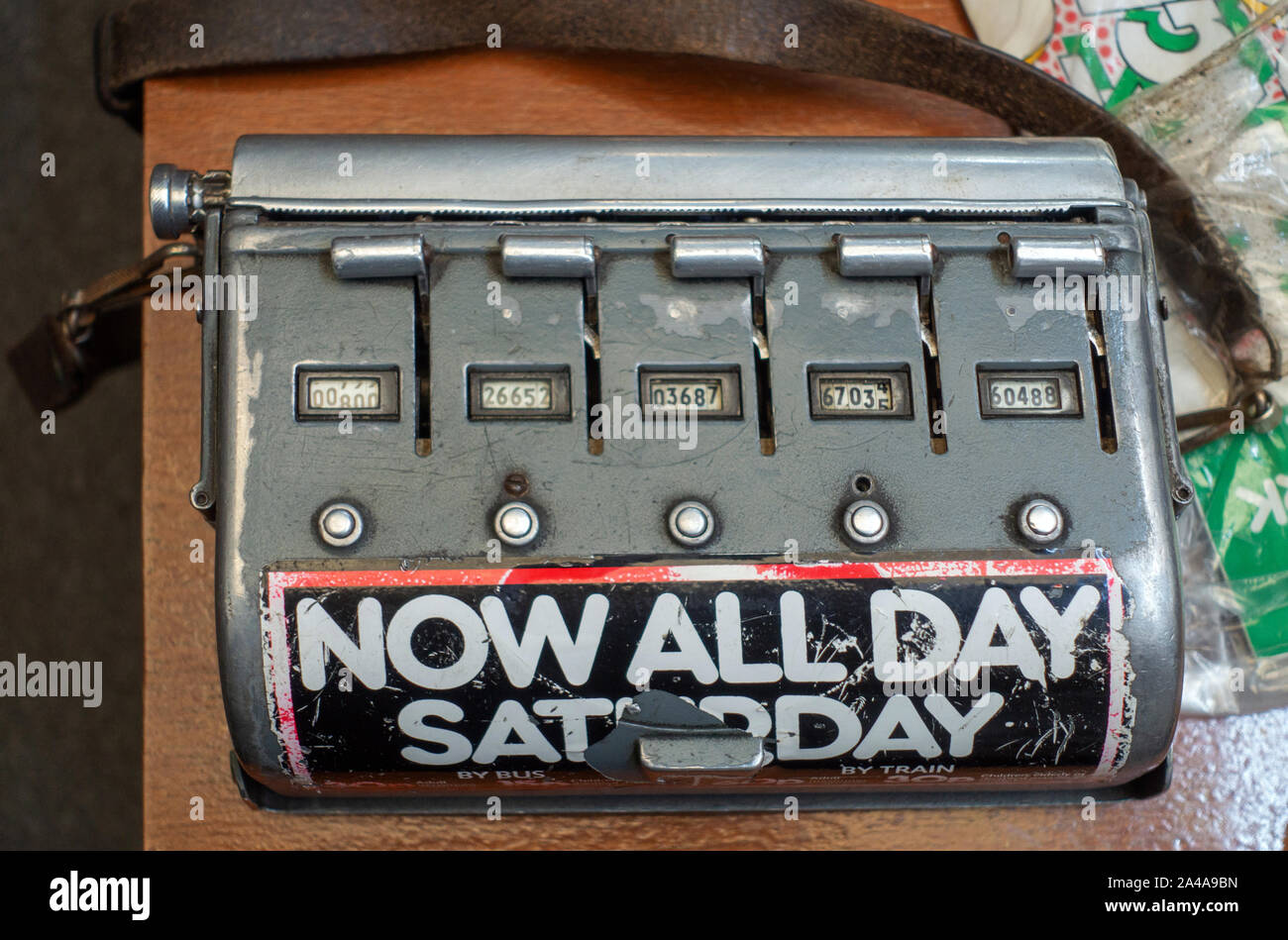 Tram ticket vending machine hi-res stock photography and images - Alamy