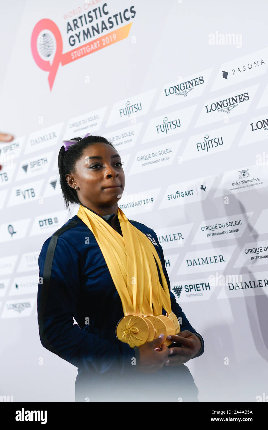 Stuttgart, Germany. 13th Oct, 2019. Gymnastics: World Championships ...