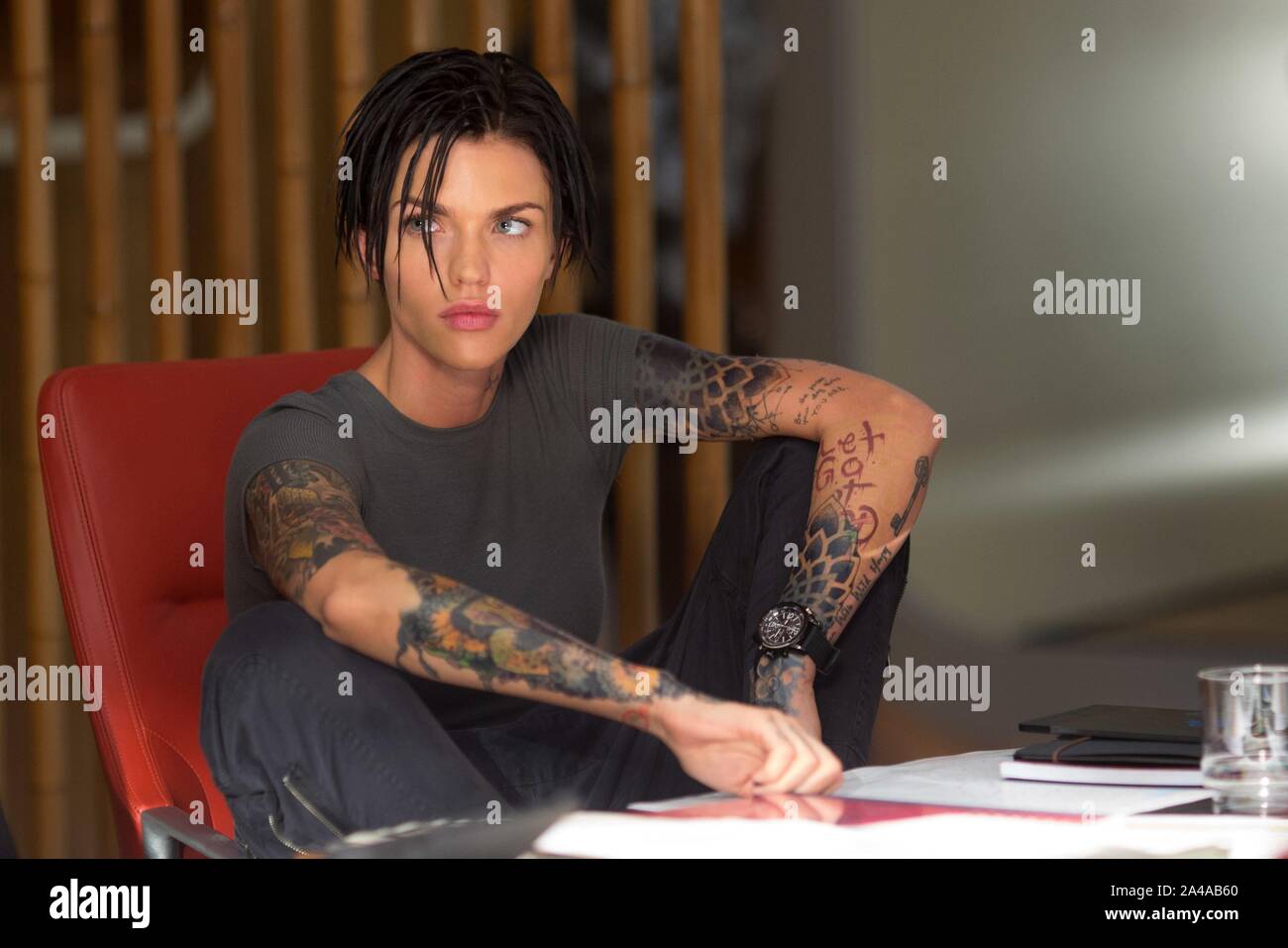 RUBY ROSE in THE MEG (2018), directed by JON TURTELTAUB. Credit ...