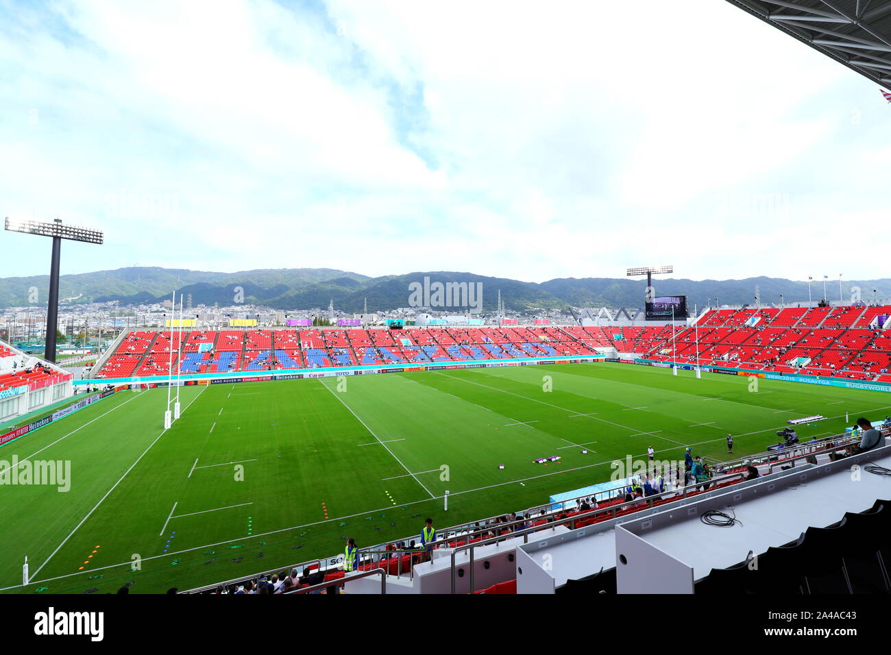 Higashiosaka, Osaka, Japan. 13th Oct, 2019. General view Rugby : 2019 ...