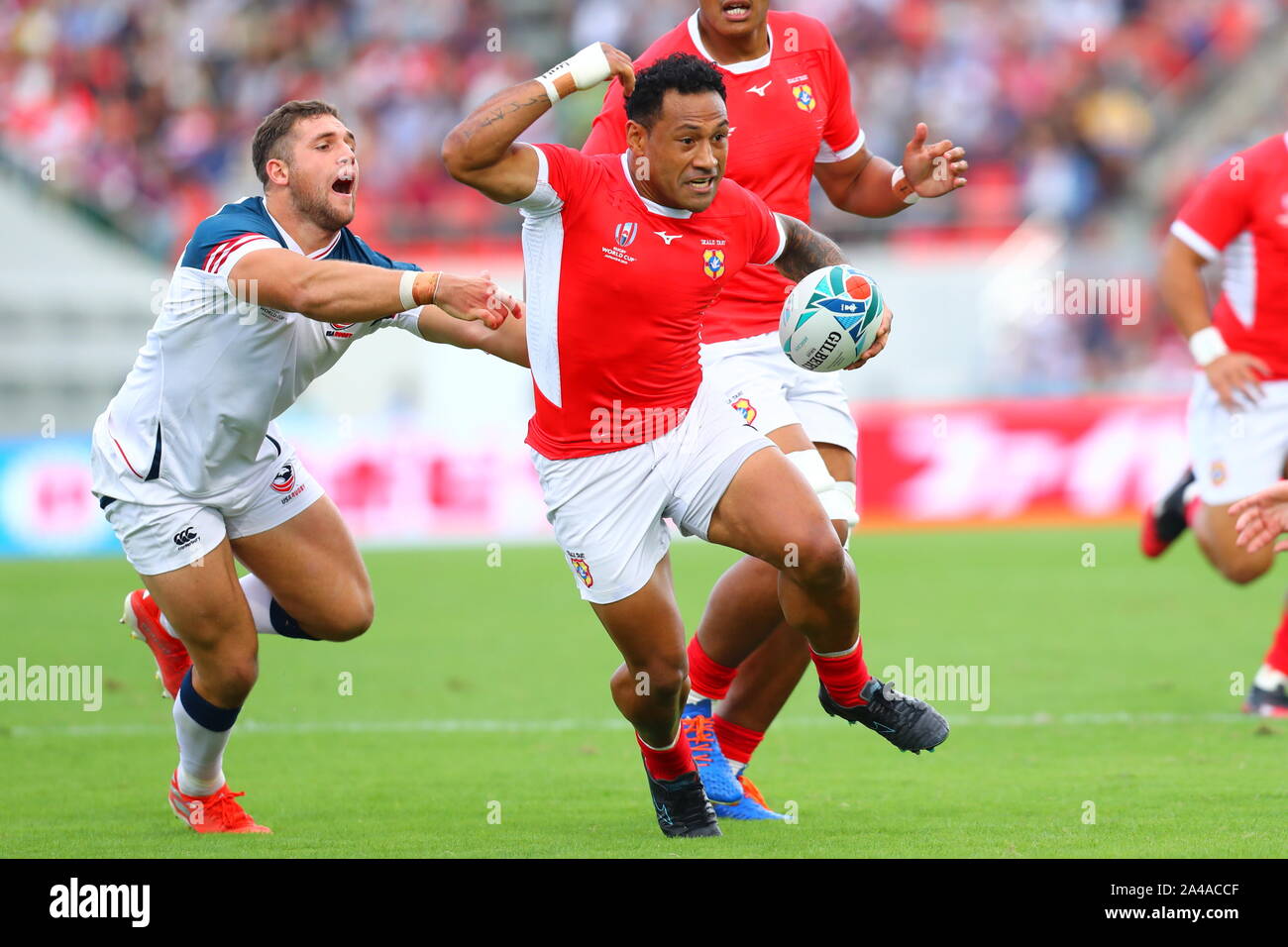 Higashiosaka, Osaka, Japan. 13th Oct, 2019. Sonatane Takulua (TGA ...
