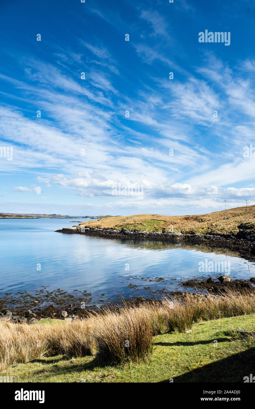 Loch Ghreosabhagh, Isle of Harris, Hebrides, Scotland, UK Stock Photo ...