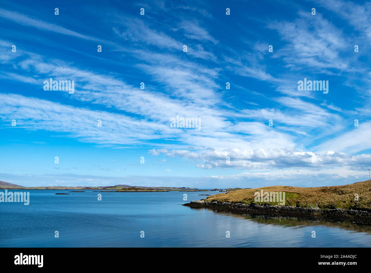 Loch Ghreosabhagh, Isle of Harris, Hebrides, Scotland, UK Stock Photo ...