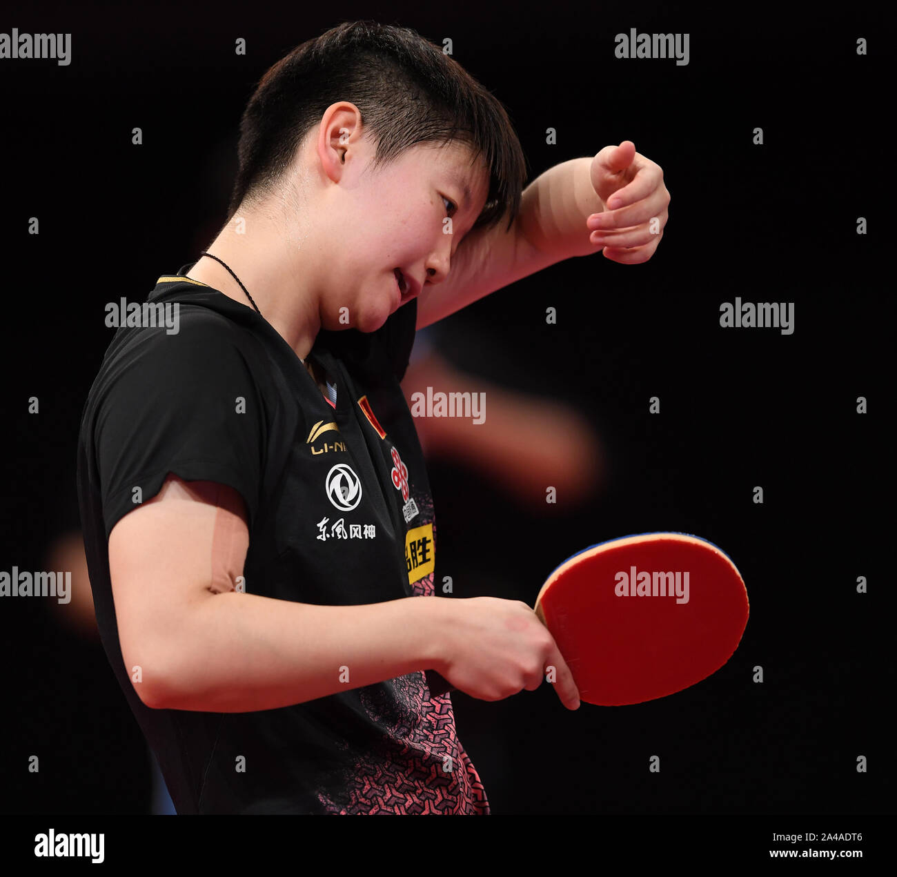 Bremen, Germany. 13th Oct, 2019. Table tennis: German Open, women's ...