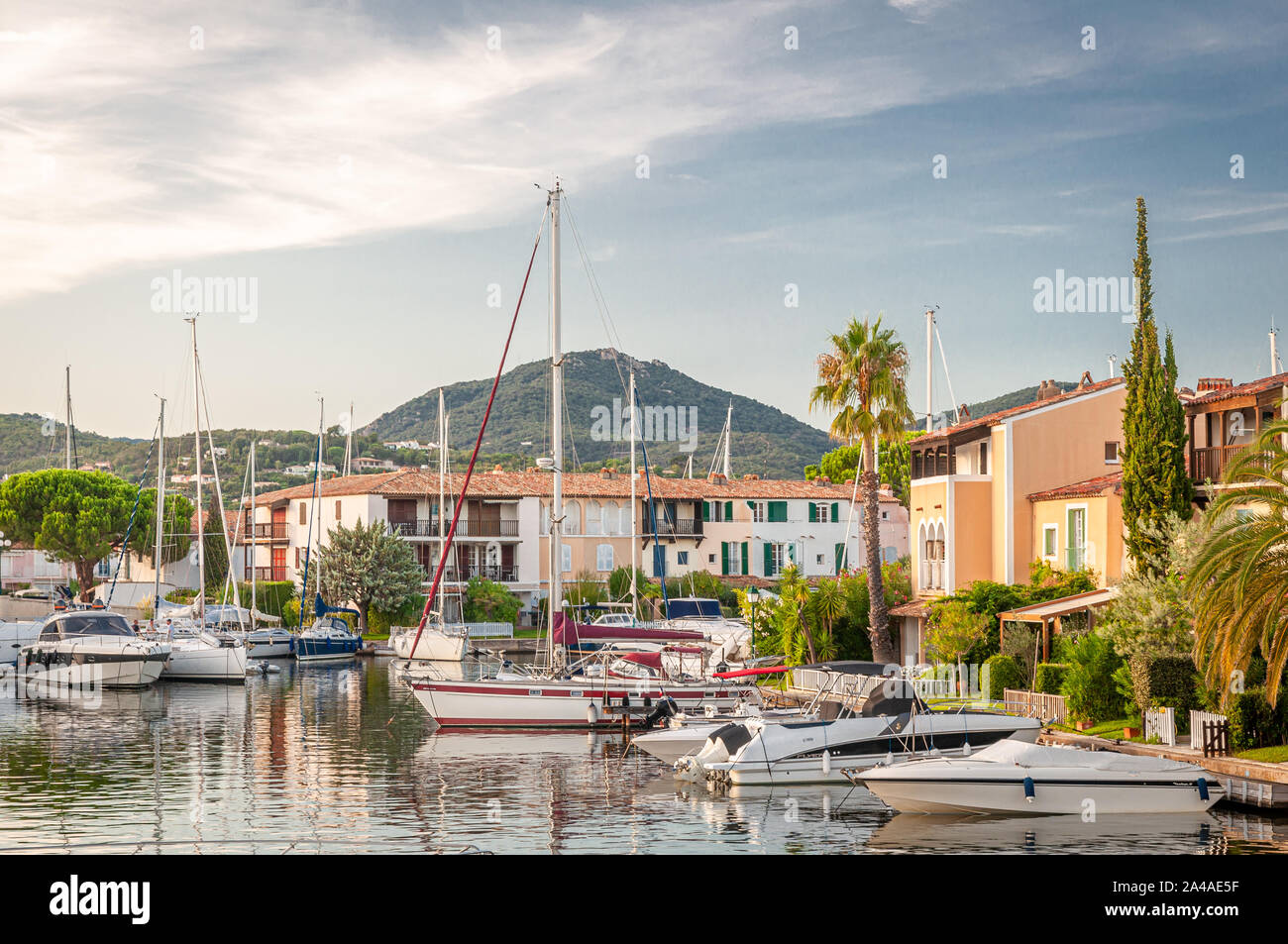 Port grimaud street france architecture hi-res stock photography and ...