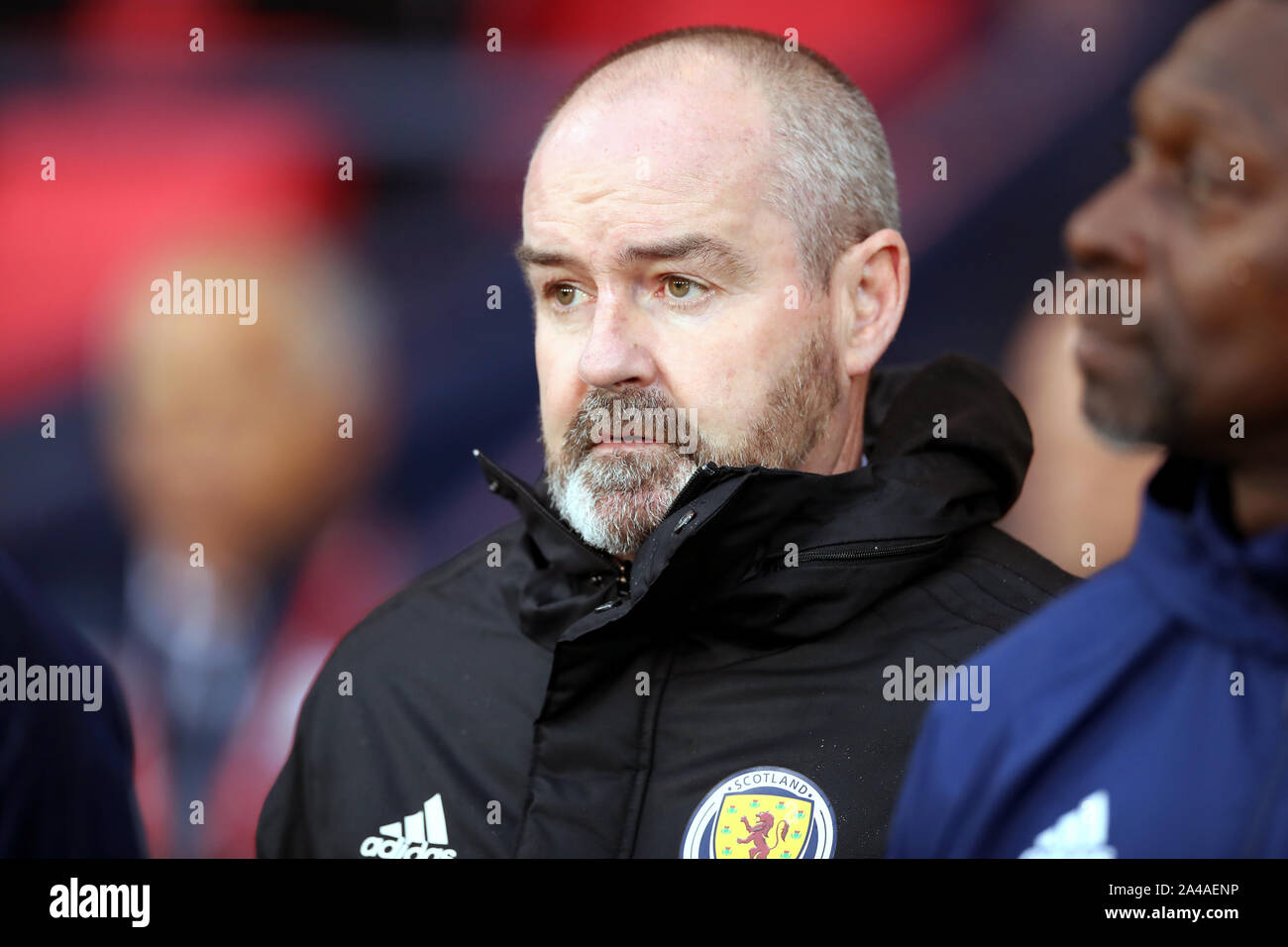 Scotland manager Steve Clarke ahead of the UEFA Euro 2020 qualifying ...
