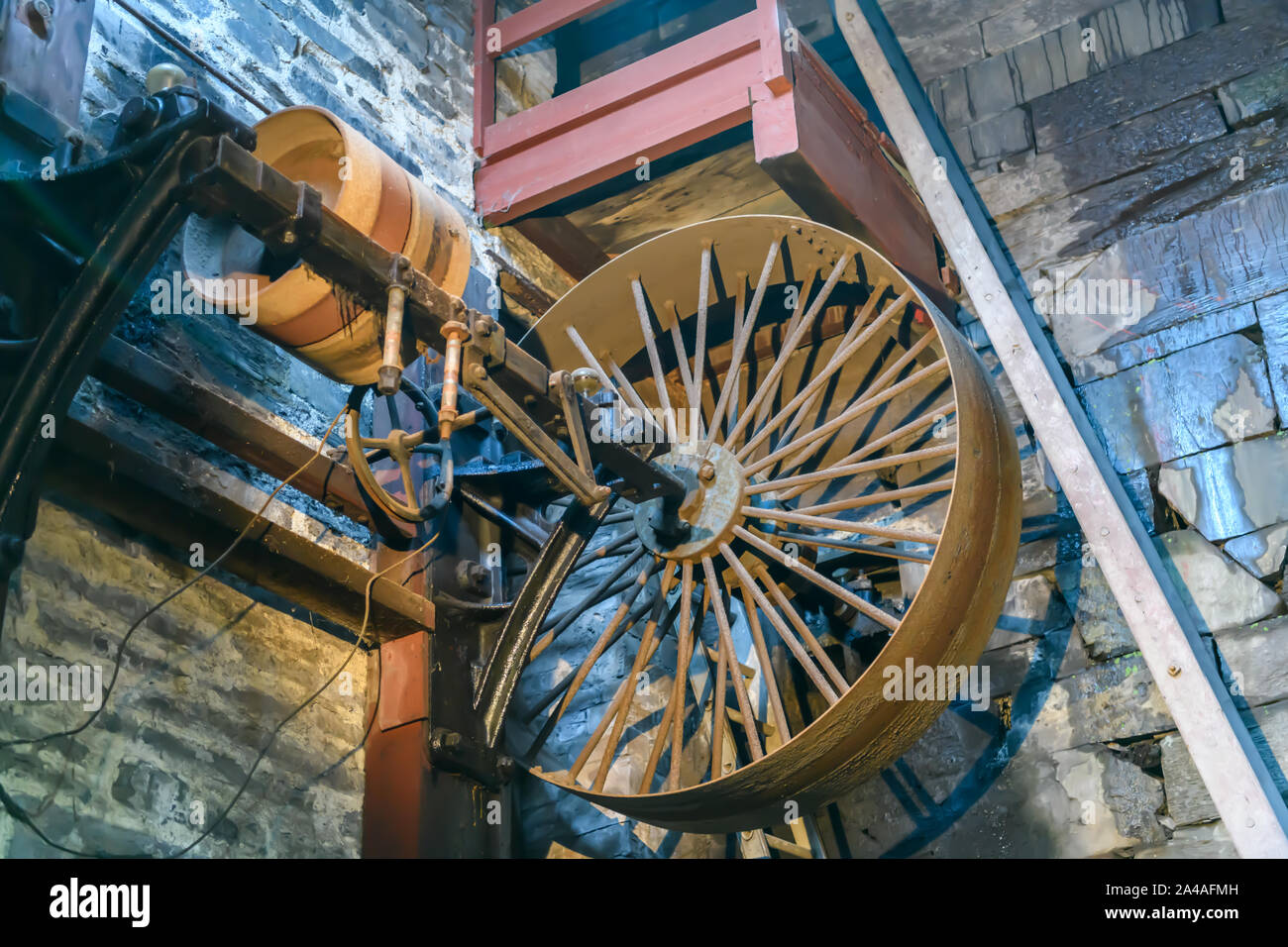 Old slate museum Stock Photo - Alamy