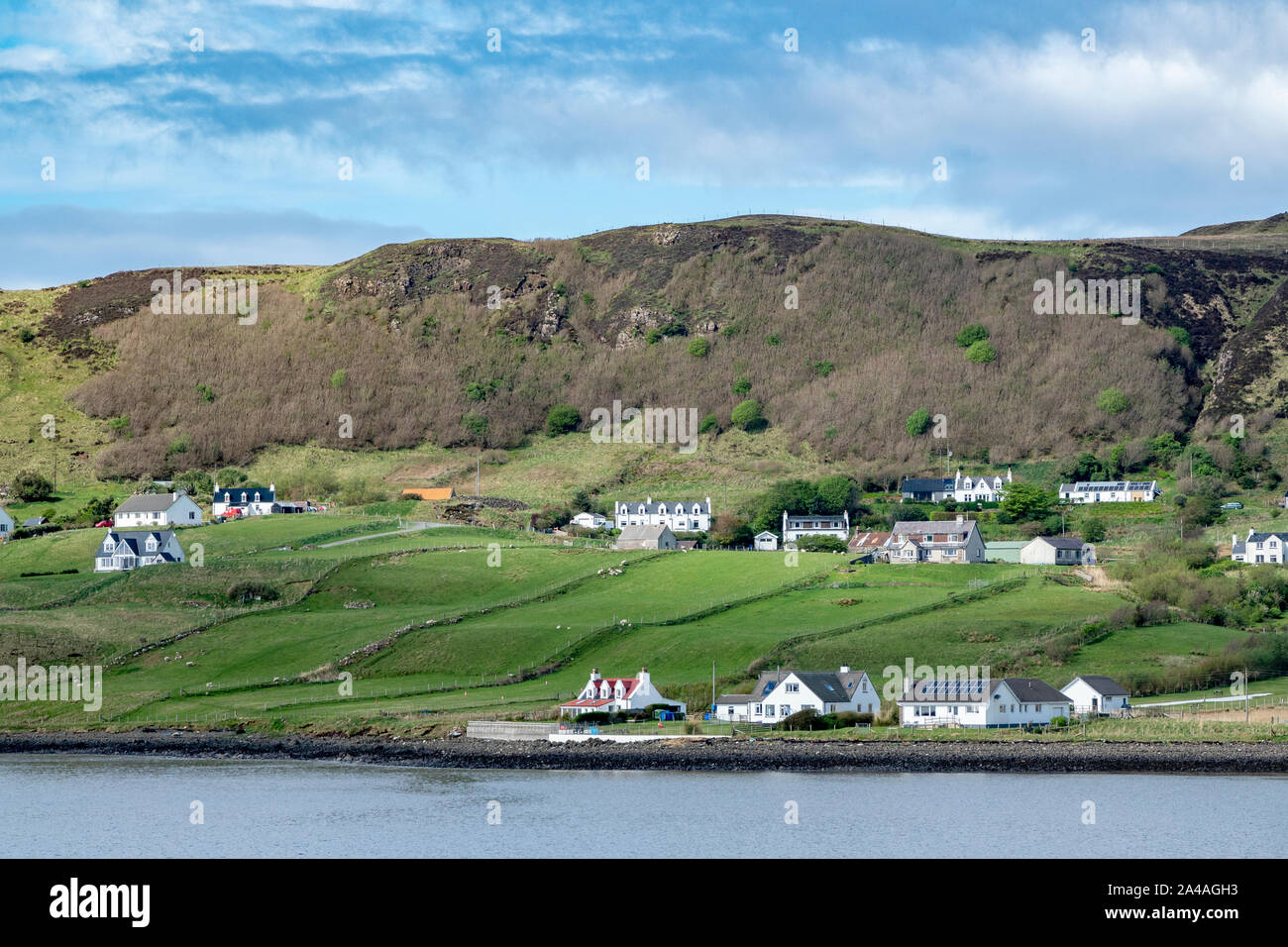 Uig Skye, Scotland from the Tarbert Ferry, UK Stock Photo - Alamy