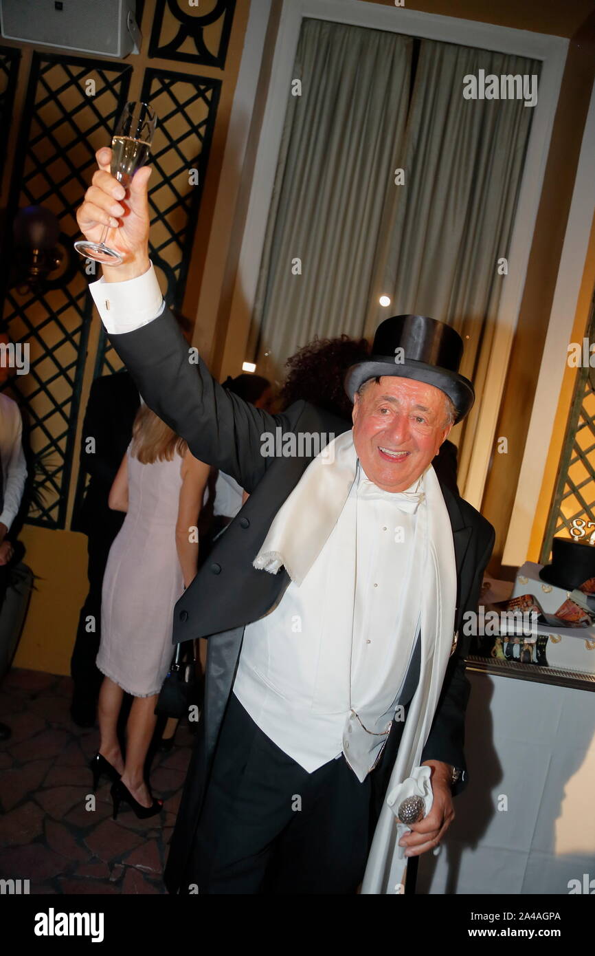 Richard LUGNER celebrates 87th birthday Vienna, Palais Auersperg, 12.10 ...
