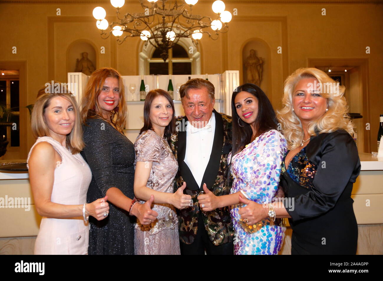 Richard LUGNER celebrates his 87th birthday Vienna, Palais Auersperg ...