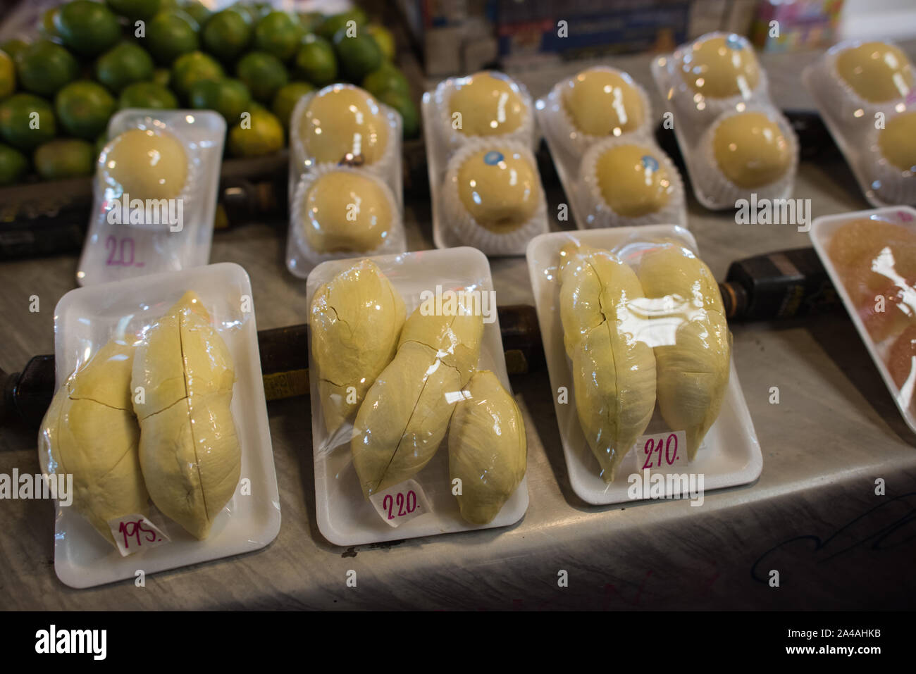 Durian banned hi-res stock photography and images - Alamy