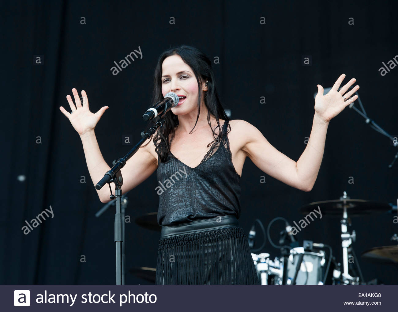 Andrea Corr Of The Corrs Stock Photos & Andrea Corr Of The Corrs Stock ...
