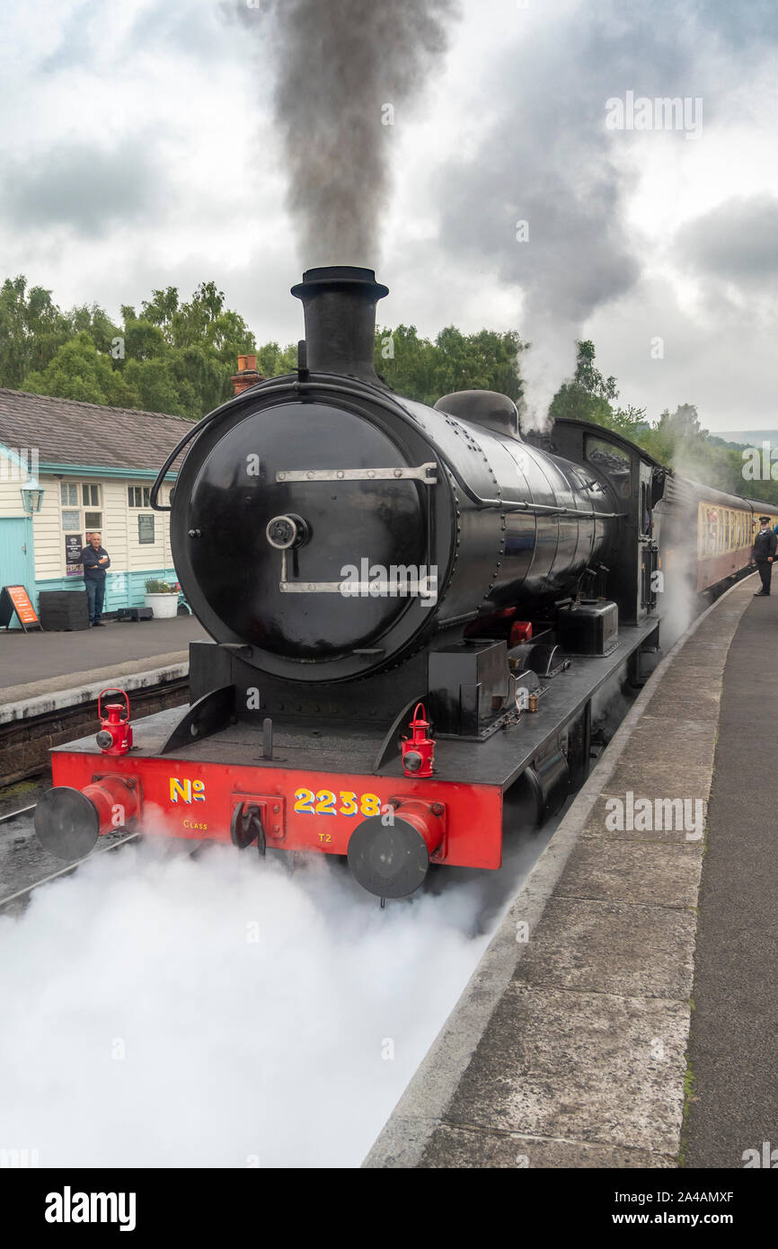 LNER Q6 No. 63395 (2238) at Grosmont, North York Moors Railway Stock ...