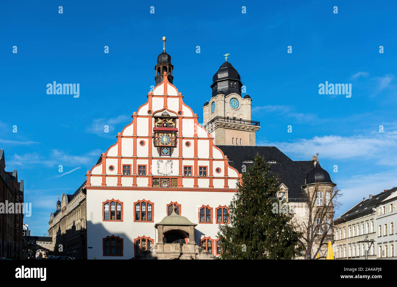 Plauen in East Germany Stock Photo - Alamy