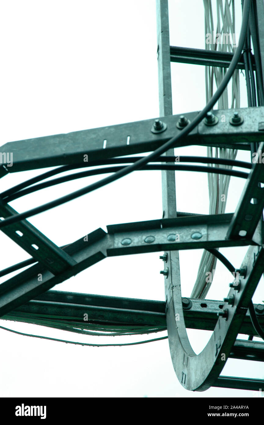 Abstract steel frame Stock Photo - Alamy