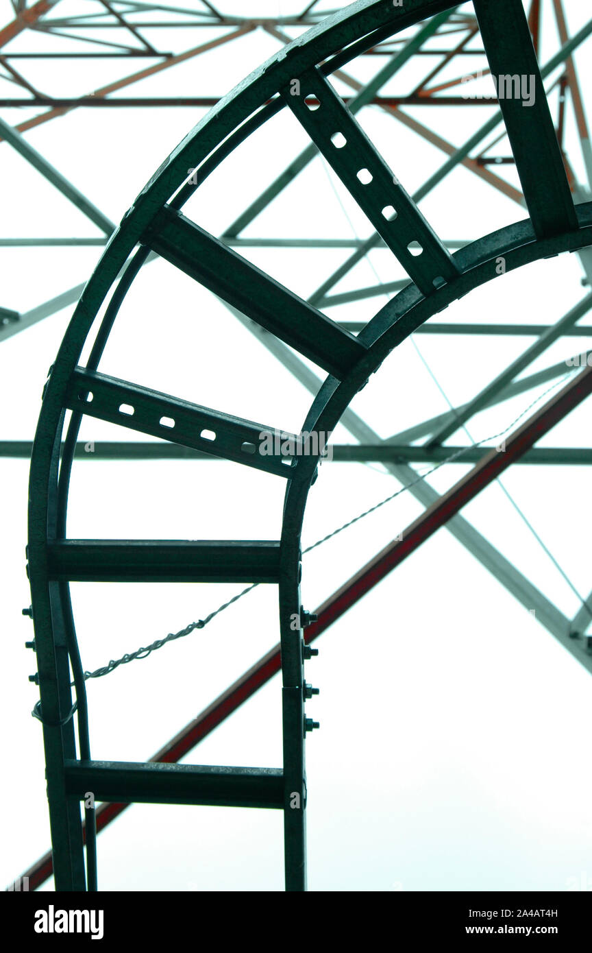 Abstract steel frame Stock Photo - Alamy