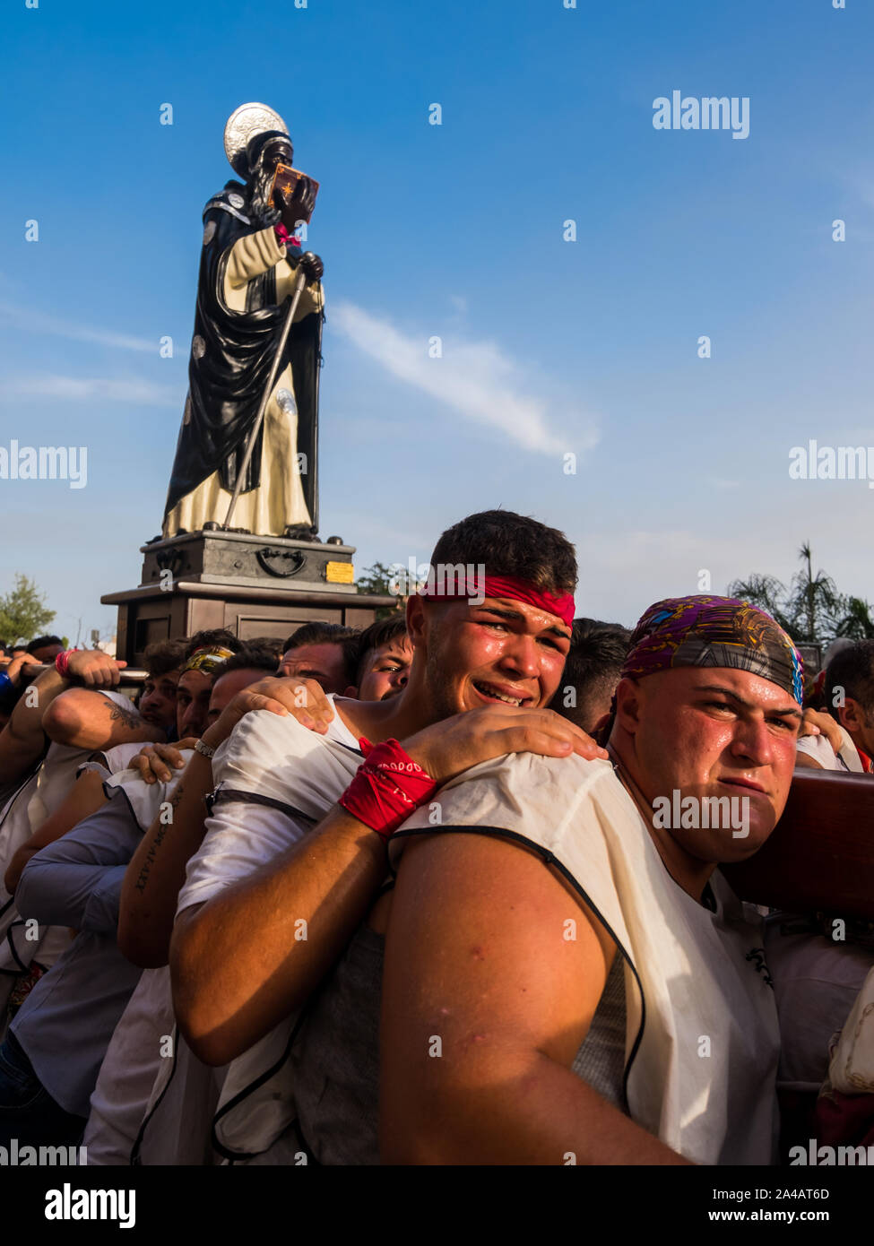 Pilgrimage Carrying Cross High Resolution Stock Photography and Images ...