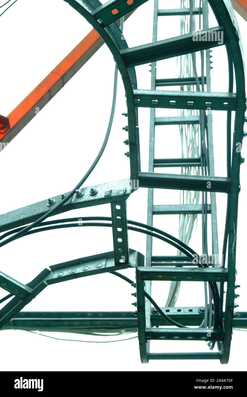 Abstract steel frame Stock Photo - Alamy