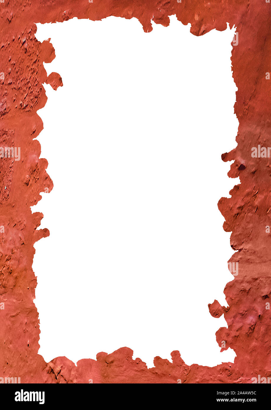 White frame background with decorated design borders Stock Photo - Alamy