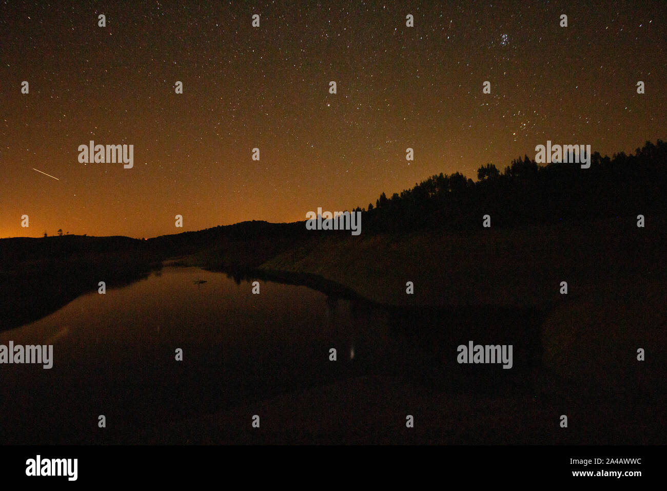 Night shot with stars on a night sky background Stock Photo - Alamy