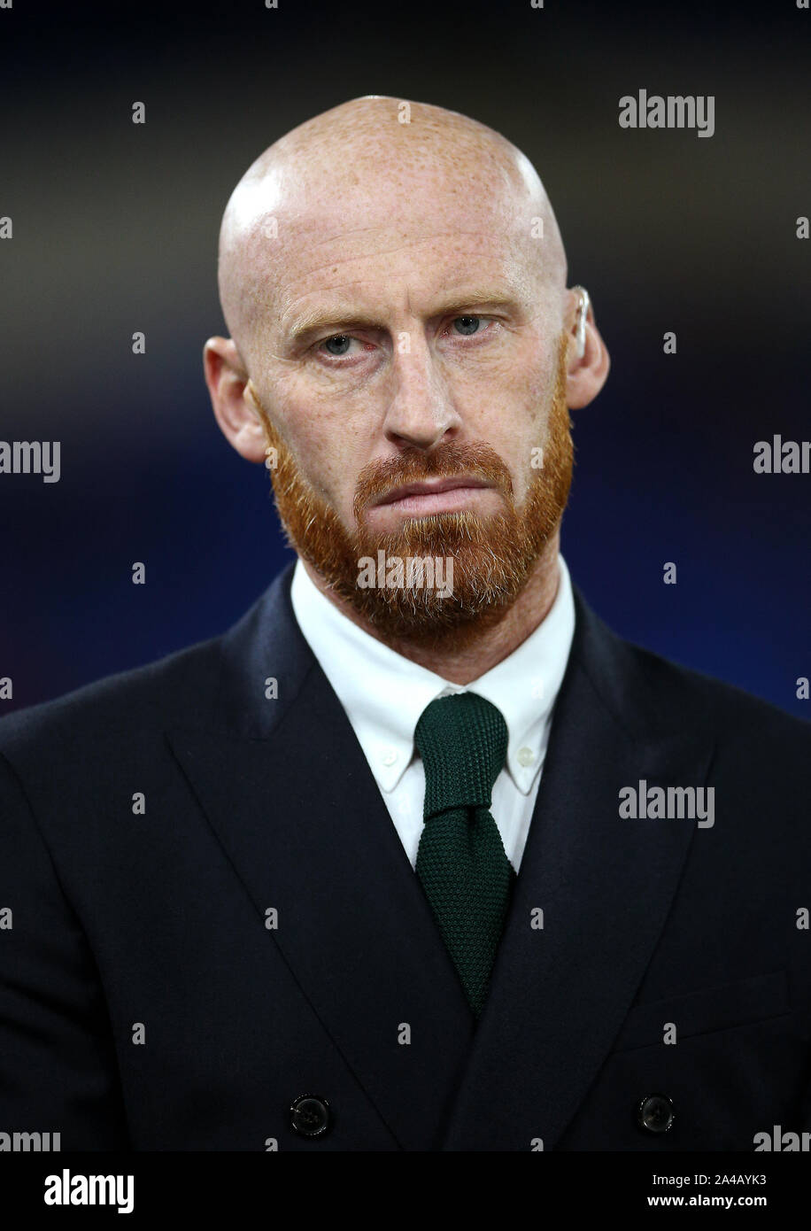 Former wales player james collins hi-res stock photography and images ...