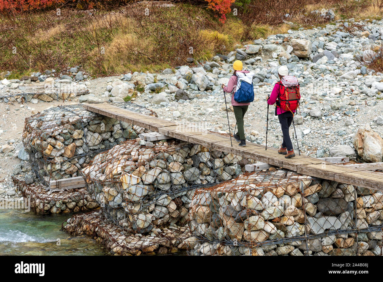 Young Girls Wooden Walkway High Resolution Stock Photography and Images ...