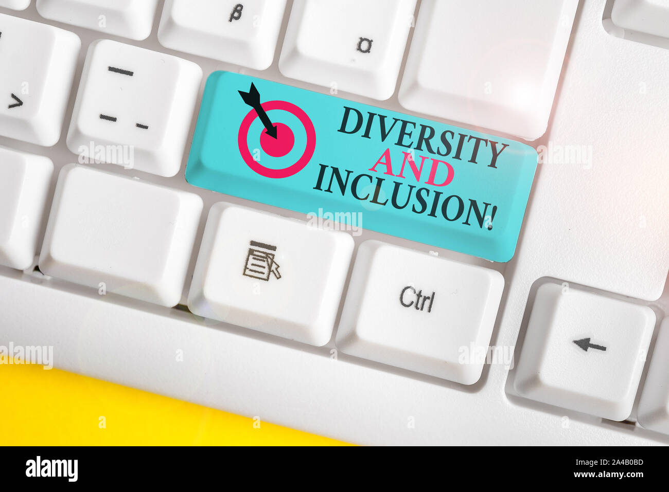Text sign showing Diversity And Inclusion. Business photo showcasing ...