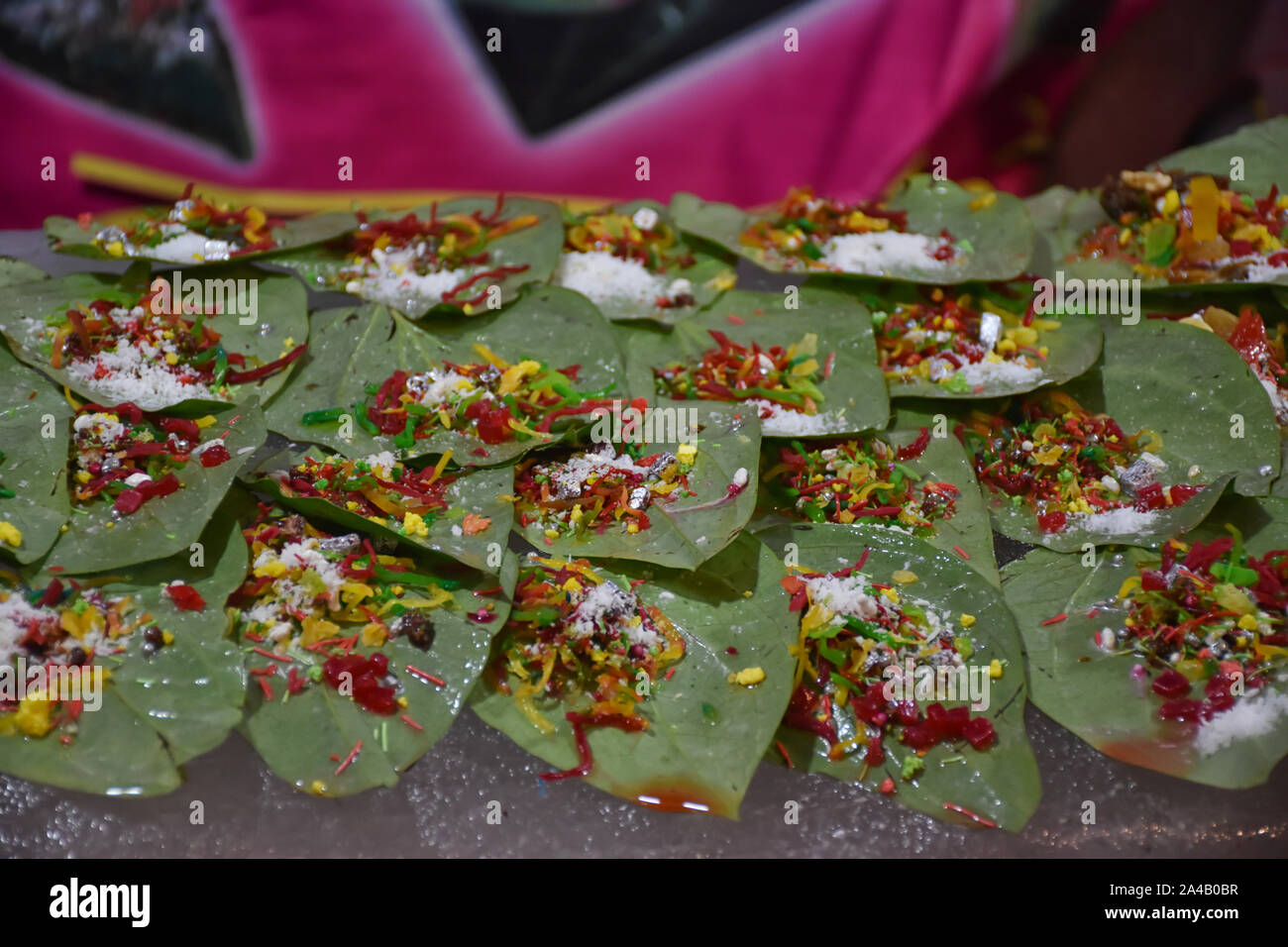 Banarasi pan hi-res stock photography and images - Alamy