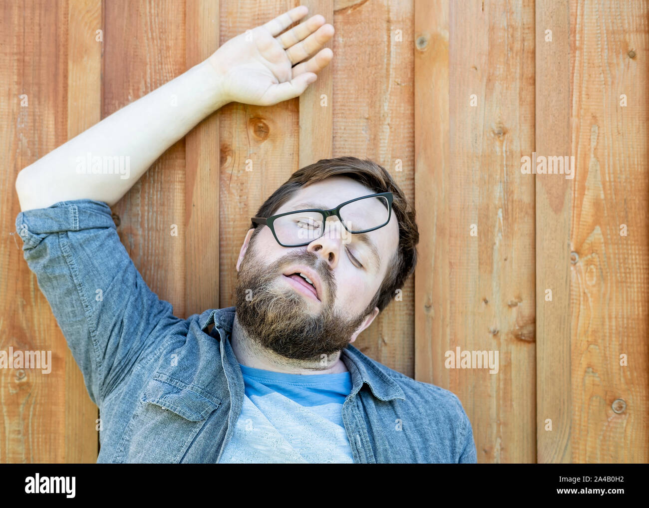 Mouth open asleep hi-res stock photography and images - Alamy