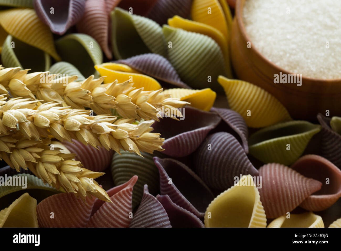 Colorful italian pasta hi-res stock photography and images - Alamy