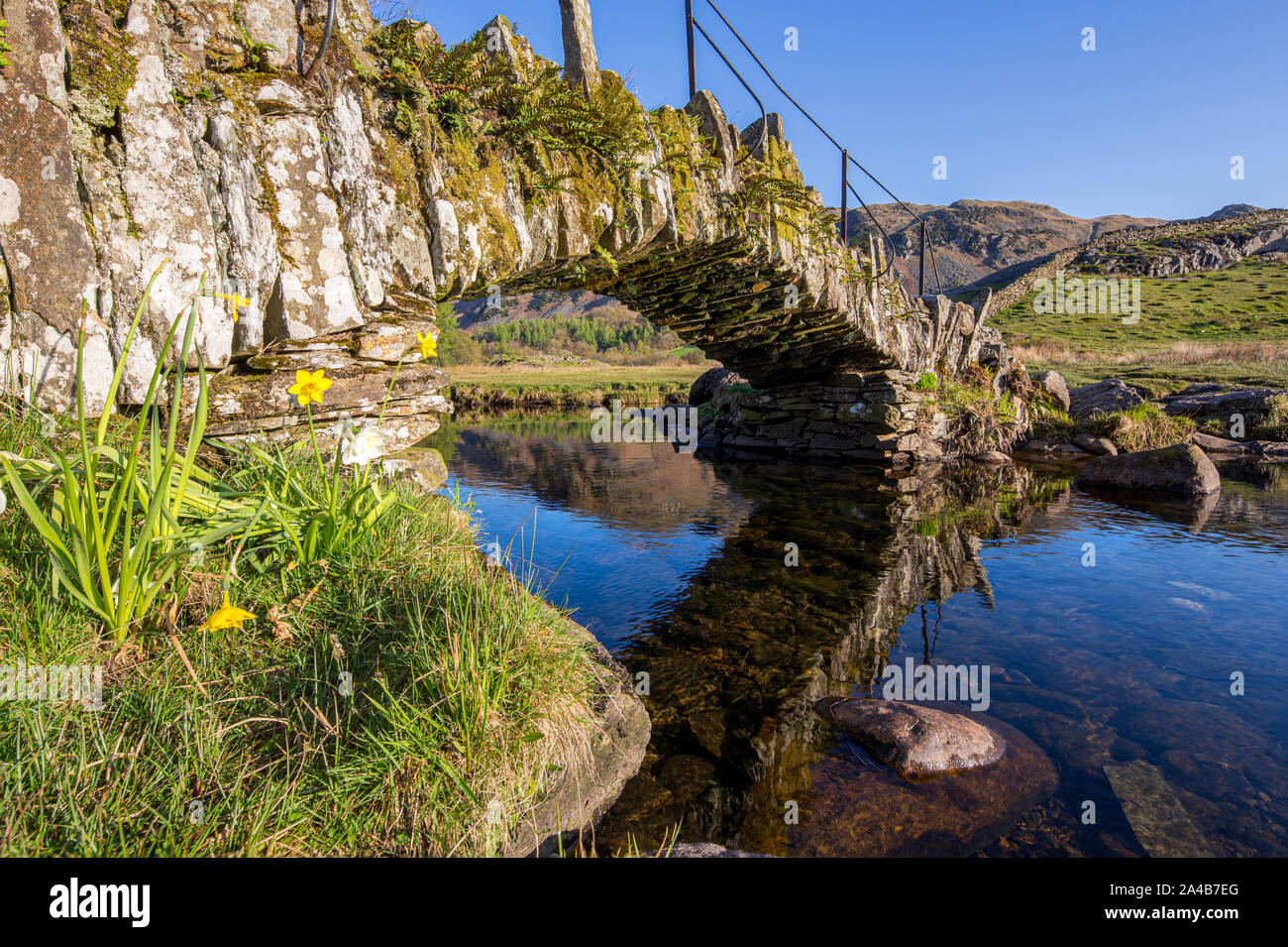 Slaters bridge reflection hi-res stock photography and images - Alamy