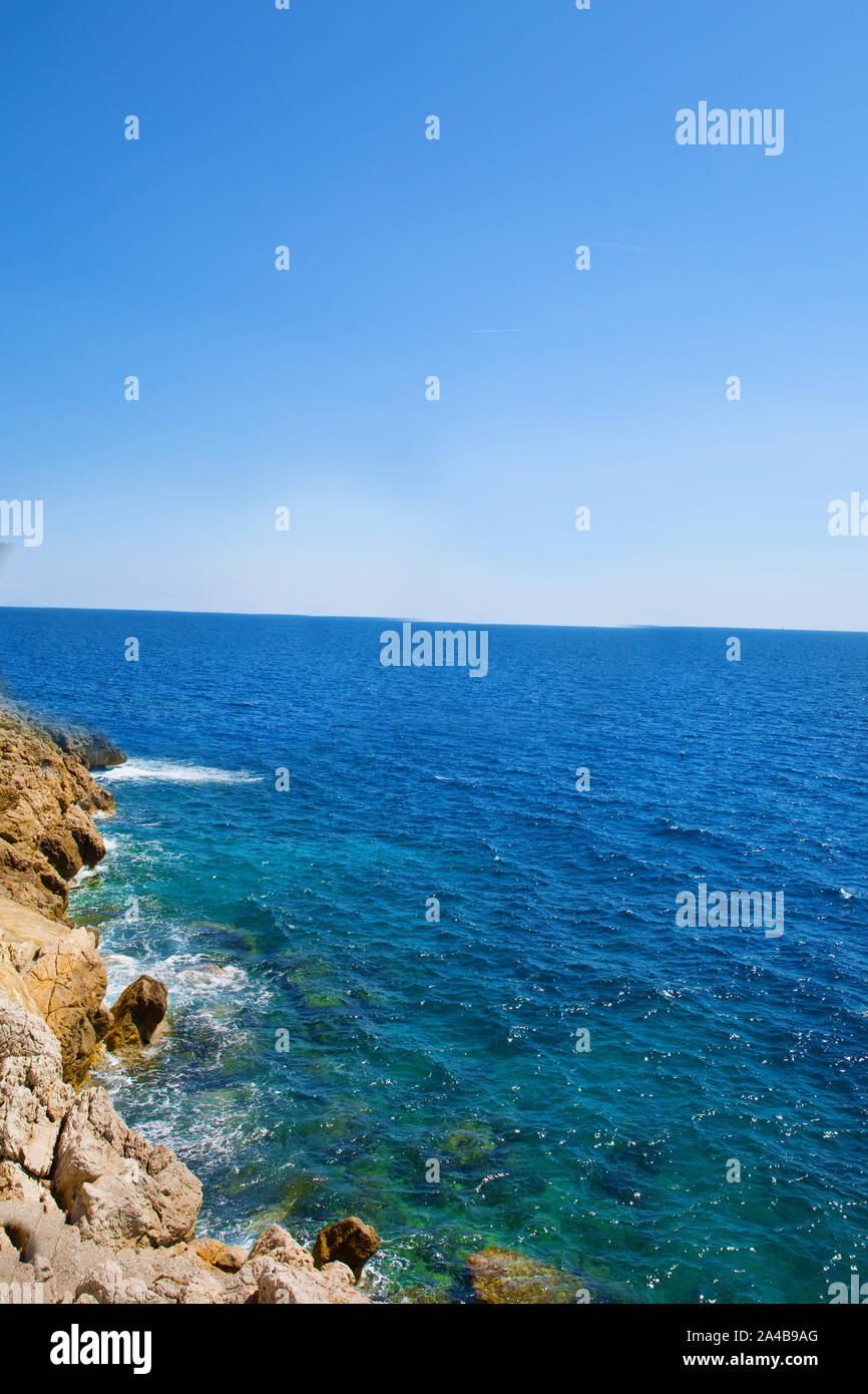 Relaxing azure sea wave hi-res stock photography and images - Alamy