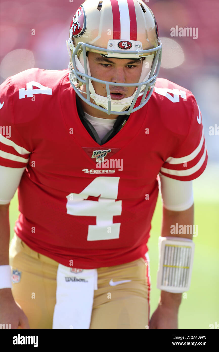 Los Angeles, CA. 13th Oct, 2019. San Francisco 49ers quarterback Nick ...