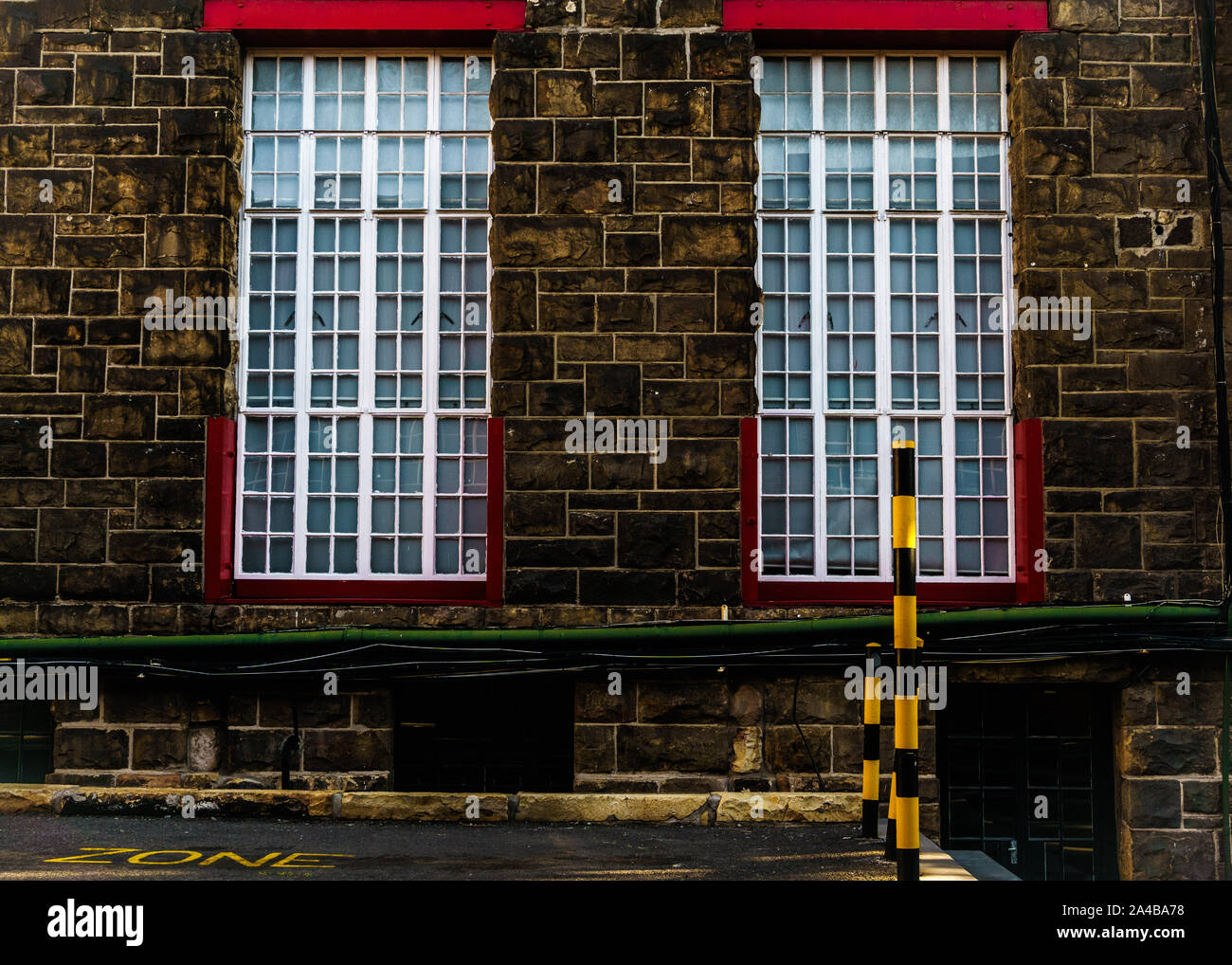 The Old Castle Brewery built in 1901 in the Cape Town city suburb of ...
