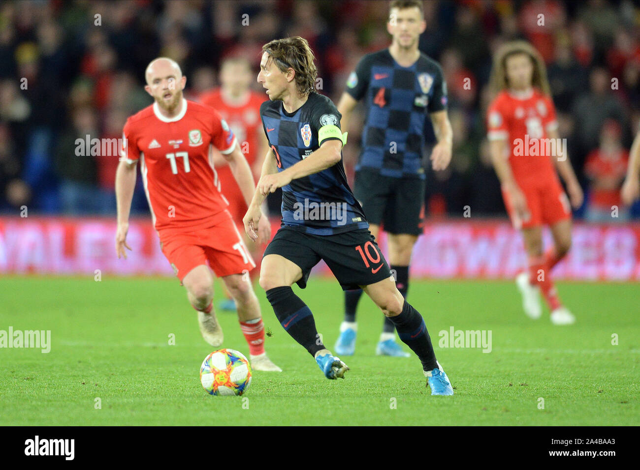 Luka modric croatia international 2019 hi-res stock photography and ...