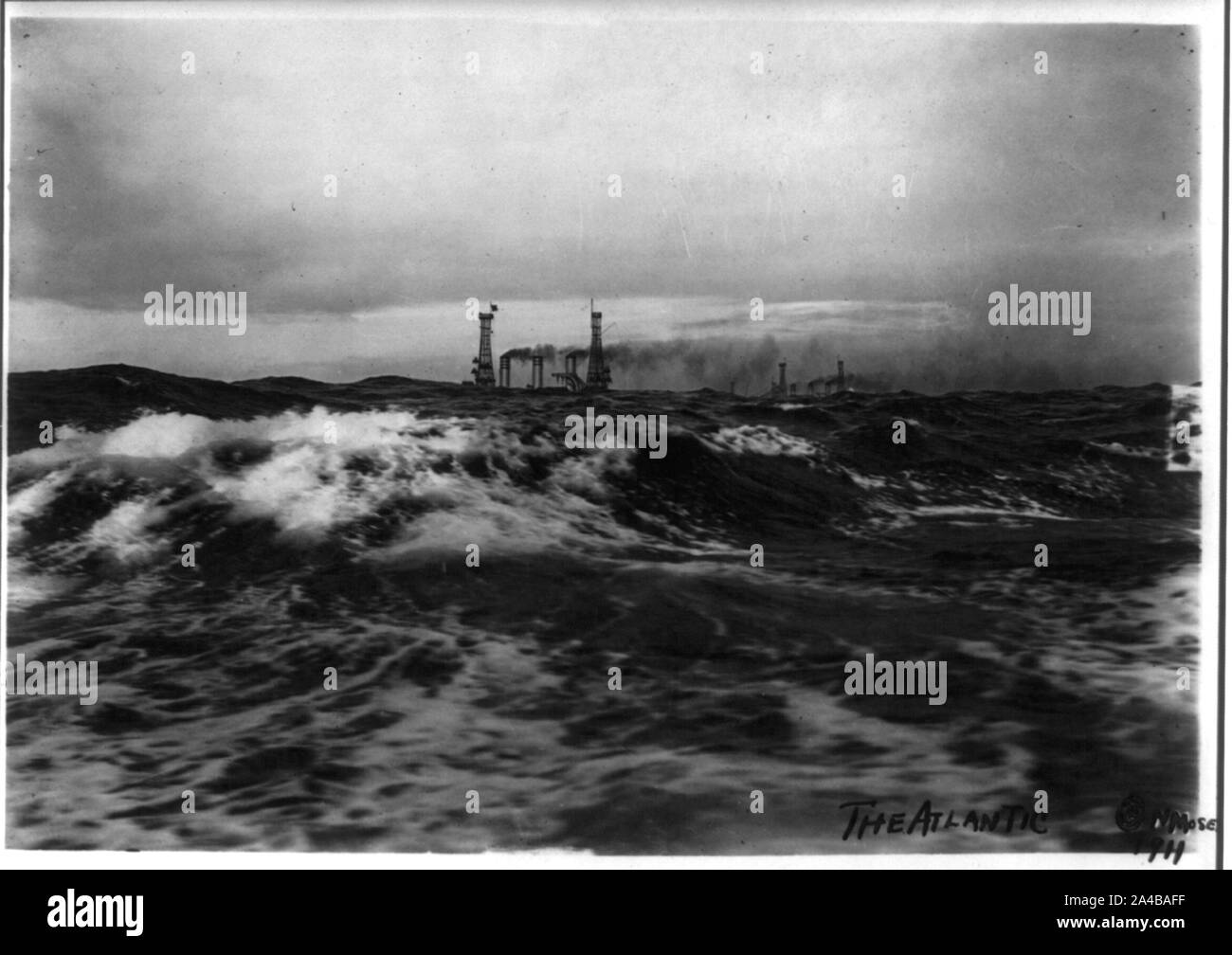 Atlantic ocean currents map hi-res stock photography and images - Alamy