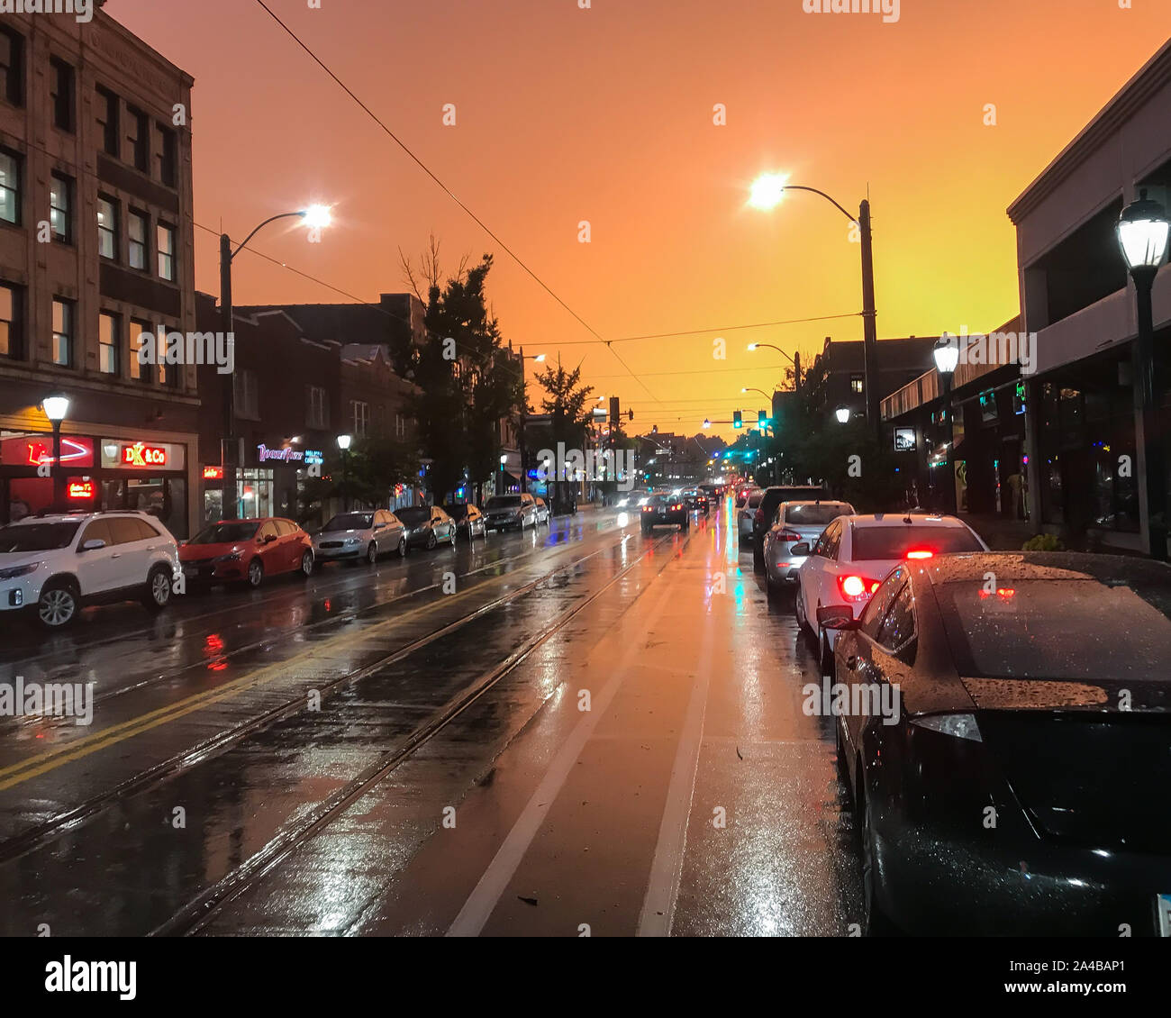 Delmar avenue st louis hi-res stock photography and images - Alamy