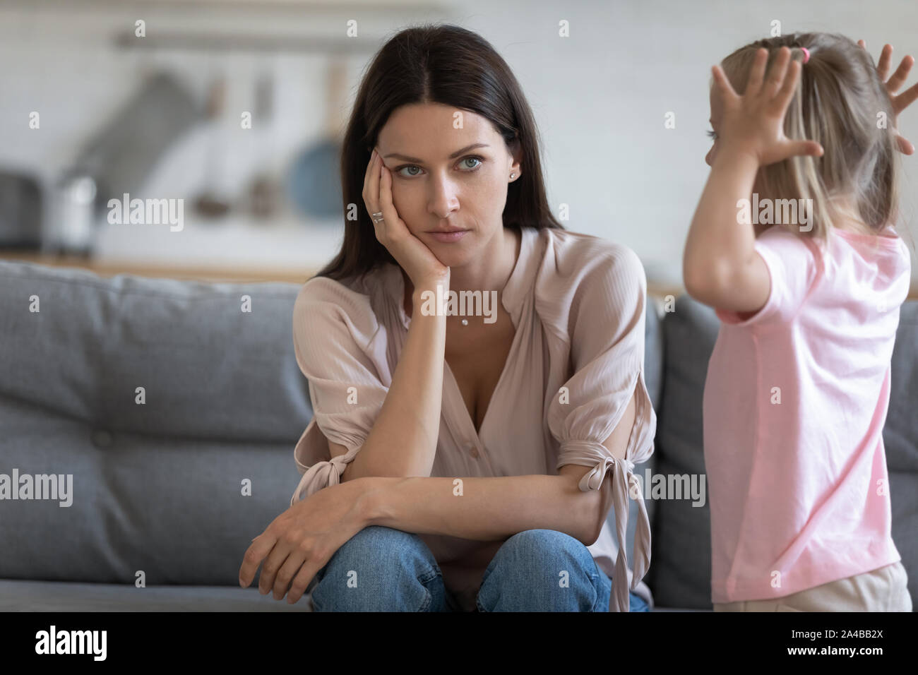 Mother and daughter angry hi-res stock photography and images - Alamy