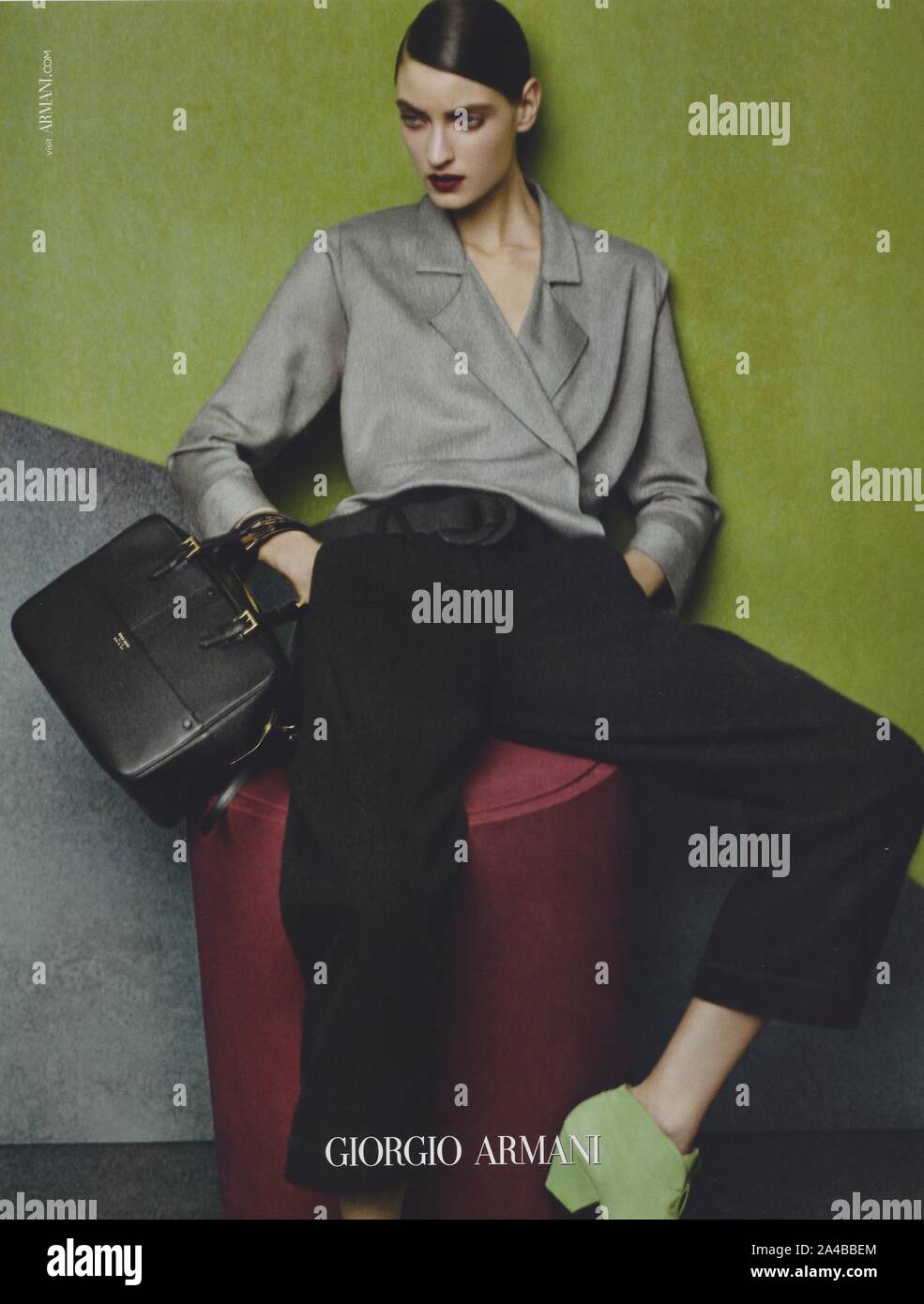 Giorgio armani advert hi-res stock photography and images - Alamy