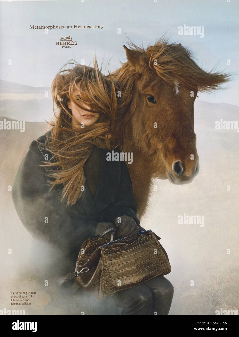 Hermes advertising poster hi-res stock photography and images - Alamy