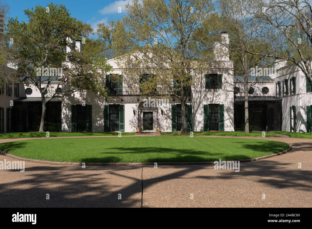 The Bayou Bend house museum, the Museum of Fine Arts, Houston's, museum ...