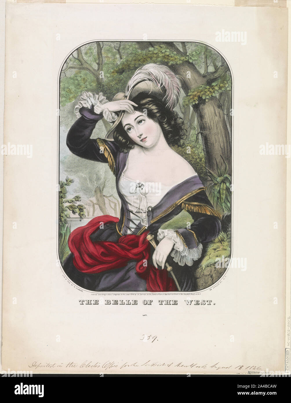 The Belle of the West Stock Photo - Alamy