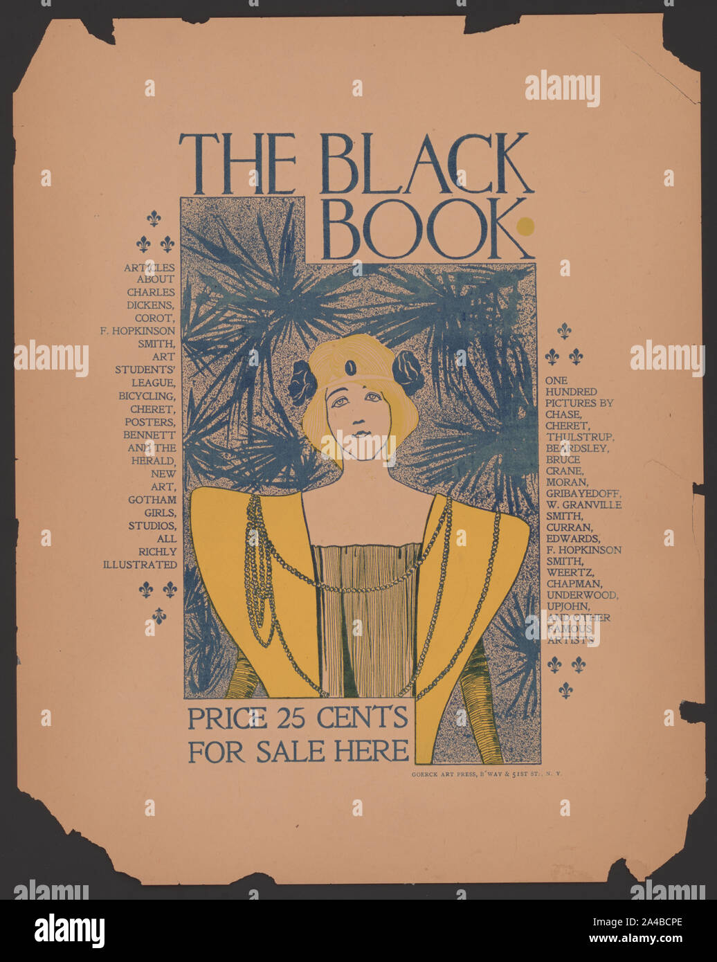 The Black Book. price 25 cents, for sale here Stock Photo - Alamy