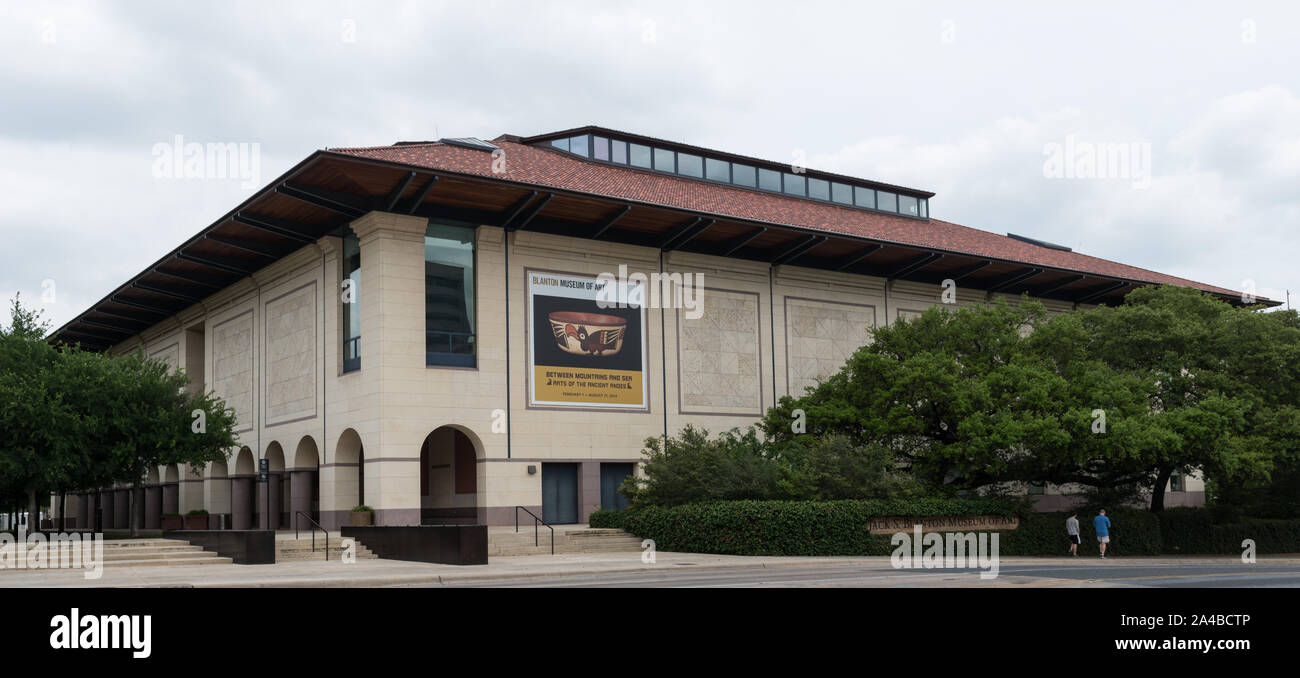 The Blanton Museum of Art at The University of Texas at Austin Stock ...