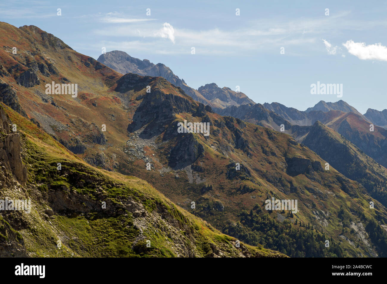 The alps pyrenees border hi-res stock photography and images - Alamy