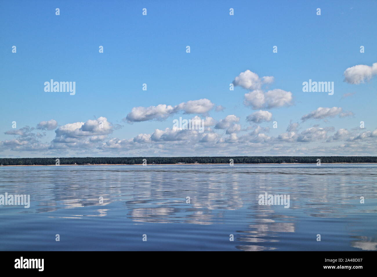 Tranquil seascape blue ocean hi-res stock photography and images - Alamy