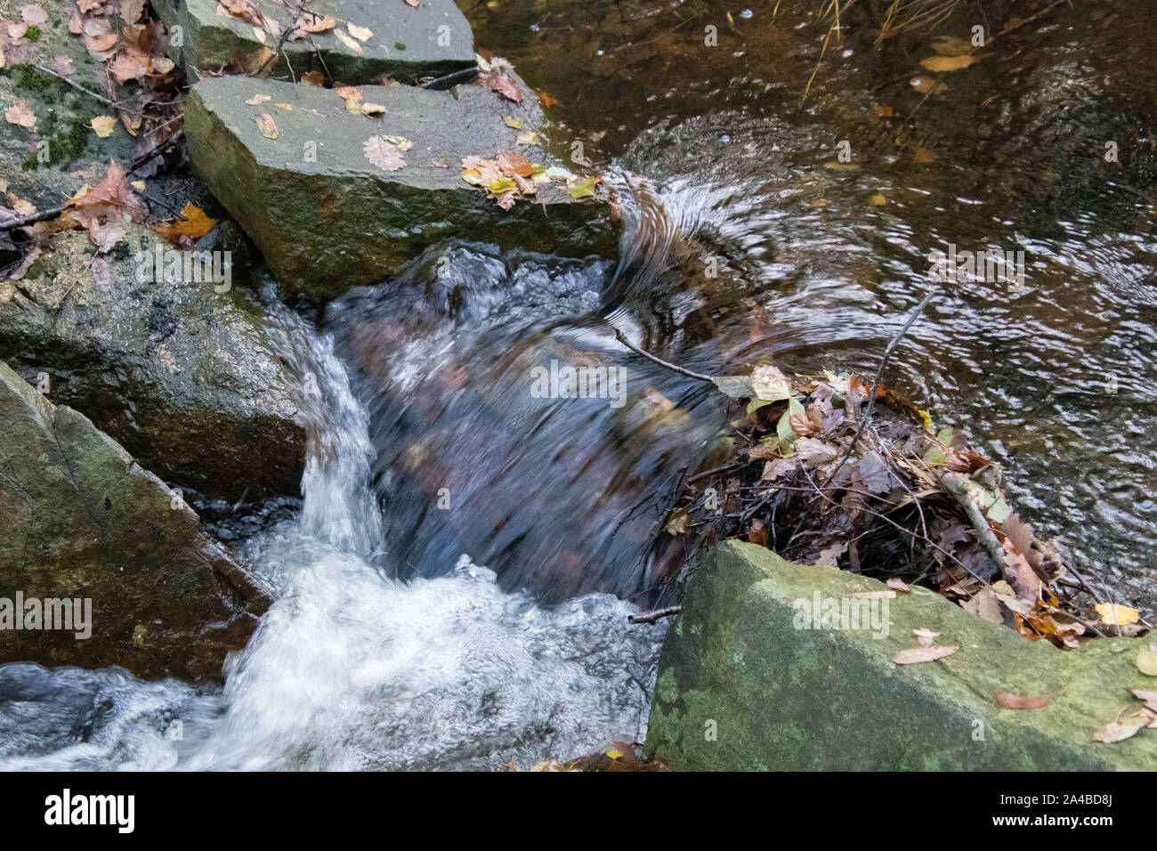 Small waterfall wallpaper hi-res stock photography and images - Alamy